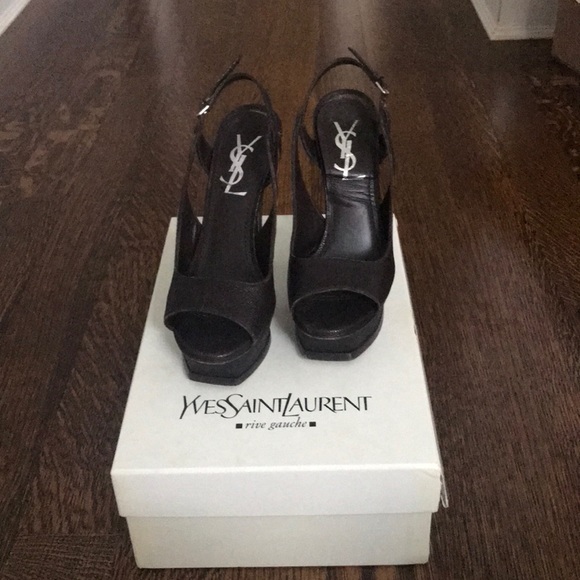 Yves Saint Laurent | Shoes | Ysl Sling Back Pump | Poshmark